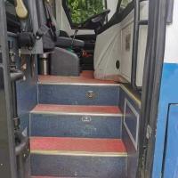 China Foton Bus Coach Diesel 55 Seats Passenger Bus Manual Transmission and Deisel Fuel for sale