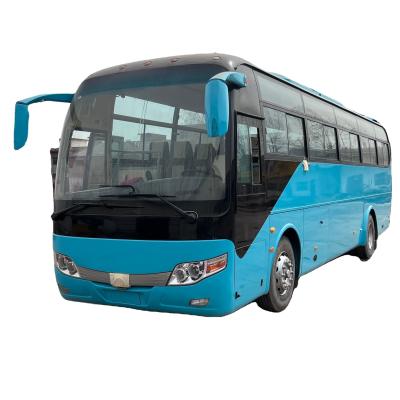 China Good Condition Used Diesel 65 Passenger Coach Bus Seats 50 G.V.W 15600kg for sale