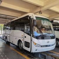 China 50 Seats Used Coach Bus Luxury Left Hand Drive Diesel Manual with Excellent Condition for sale