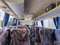 China 50 Seats Used Coach Bus Luxury Left Hand Drive Diesel Manual with Excellent Condition for sale