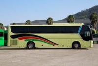 China Luxury Golden Dragon RHD 53 1 1 Seats Tourist Coach Bus with 80R22.5-18PR Tires and More for sale