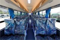 China Luxury Golden Dragon RHD 53 1 1 Seats Tourist Coach Bus with 80R22.5-18PR Tires and More for sale