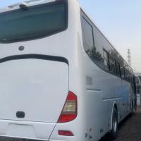 China 12000MM Overall Length Used RHD 30 Seater Tour Coach Bus with Manual Transmission for sale