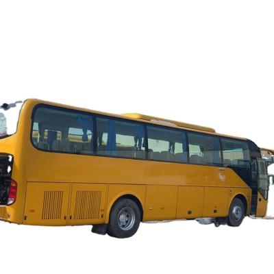China 2013 Year Model 60 Seater Coach Bus Luxury Tour Passenger Coach Manual Transmission Type for sale