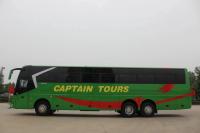 China Vintage Diesel RHD Zhong Tong 75 Seats Passenger Coach Bus with Automatic Transmission for sale