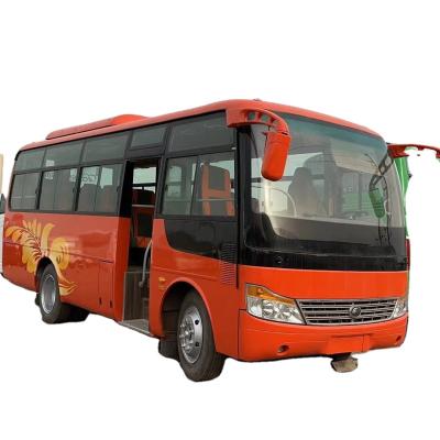 China Used Youtong City Passenger Bus with 3300mm Wheel Base and 90L Fuel Tank Capacity for sale