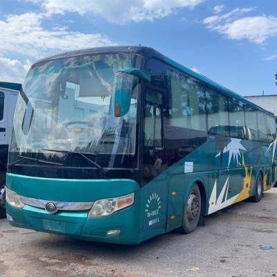 China DESIGNED 50-65 Seats LHD Drive Type Fairly Used Luxury Coach Tourist Bus for sale