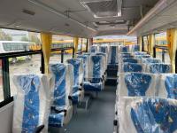 China 25 Seats Luxury Coach Bus with 6 CYL Inline 12V OHC Engine and Automatic Transmission for sale