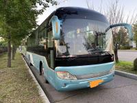 China Left Drive Used Coach Bus with Yuchai Engine and Manual Transmission in Good Condition for sale