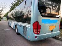 China Left Drive Used Coach Bus with Yuchai Engine and Manual Transmission in Good Condition for sale