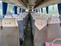 China Left Drive Used Coach Bus with Yuchai Engine and Manual Transmission in Good Condition for sale