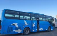 China Manual Transmission 48 Seats Used Coach Bus with Euro 3 Emission Standard for sale