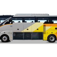 China Passenger Bus 50 Seats Diesel Used Coach Bus with Good Condition Interior Conversion for sale