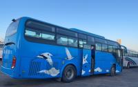 China Used 47 Seats 10m Diesel Engine Bus with Camera G.V.W 15000kg Media Camera for sale