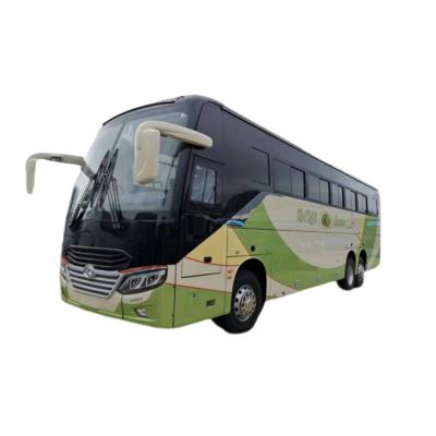 China FAST Transmission Manual Coach Bus with Tubeless Tire 315/80R22.5 and Luxury Interior for sale