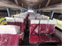China FAST Transmission Manual Coach Bus with Tubeless Tire 315/80R22.5 and Luxury Interior for sale
