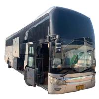 China LHD Steering Position Luxury Diesel CNG 60 Seater Coach Bus with 6 Tires for sale