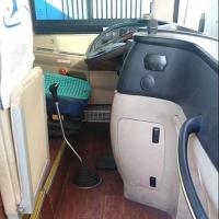 China LHD Steering Position Luxury Diesel CNG 60 Seater Coach Bus with 6 Tires for sale