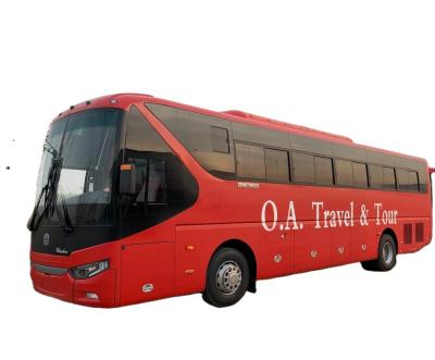 China 50 Seats Passenger Used Coach Bus with 10 m3 Luggage Compartment Volume and Materials for sale