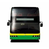 China Double Decker Luxury Coach Bus with 65 Seats and 14.5x2.55x3.9m Body Size for sale