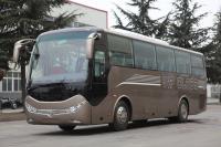 China Diesel Seat Origin Type 49 1 1 Seats Used Dongfeng Luxury Coach with Engine Capacity 8L for sale