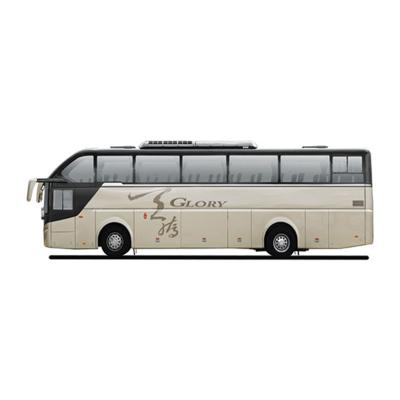 China 59 Seats Luxury Diesel Engine Manual Double Decker Bus With FAST 6DS180T Transmission for sale
