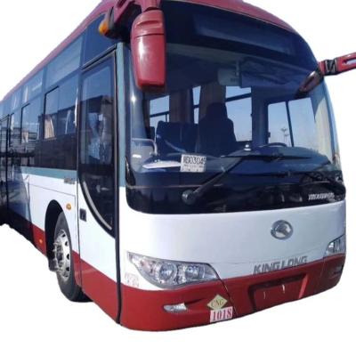 China Secondhand Buses with 46 Seats LHD CNG Engine Used Coach for sale