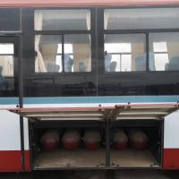 China Secondhand Buses with 46 Seats LHD CNG Engine Used Coach for sale