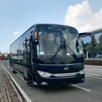 China 5.5T Front Axle Diesel Used 50 Seats Luxury Coach Bus Passenger Used Bus Coach for sale