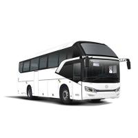 China Affordable 12m 60 Seater Luxury Coach Bus with Water Dispenser Refrigerator Toilet for sale