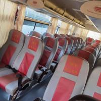China 35 Seats Luxury Coach Bus with 2.7m3 Luggage Compartment Volume and 2430mm Overall Width for sale