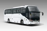 China Affordable 49 Seats LHD Luxury Coach Bus Diesel Fuel Type with 2 2 Seats Arrangement for sale