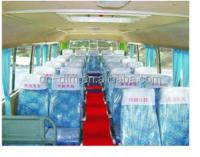 China Model 45 Seat Coach Bus with Manual Transmission and Comfortable Seats for sale