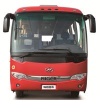 China Luxury 32 Seats Higer Bus Diesel Red Used Coach Bus In Dubai 6.494L Displacement Good for sale