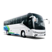 China Big Space Luxurious Tourist Coach Bus with Euro 3 Emission Standard and 298/80R22.5 Tyre for sale