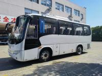 China Customer's Requirement 2022 Manual Transmission Luxury Coach Bus with 32 Seats and Tables for sale