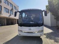 China Customer's Requirement 2022 Manual Transmission Luxury Coach Bus with 32 Seats and Tables for sale