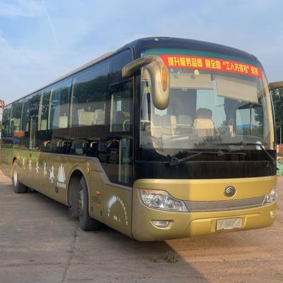 China Used Coach Buses 65 Seater Passenger Bus with 270/2200 Rated Torque and 7.50-16 Tyre for sale