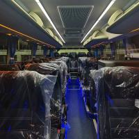 China 38 Seats Used Manual RHD Diesel Mini 9m Bus Coach Bus with Yuchai Engine in Promotion for sale