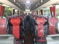 China 50 Seats RHD Tourist Used Bus Diesel Coach Bus ZF 6S1650B Transmission for sale