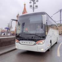 China Good 51 Seats Diesel Buses Coaches for Public Bus Euro 5 Emission Standard for sale