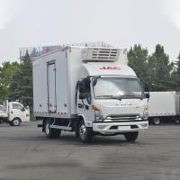 China Cummins Used Refrigerated Truck Boxes for Frozen Meat and Chicken Vegetable Transport for sale