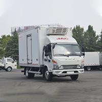 China 160HP JAC Used Light Duty Refrigerator Truck 5-10T GVW 5995x2235x3390mm for sale