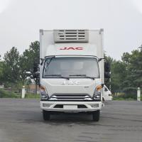 China 160HP JAC Used Light Duty Refrigerator Truck 5-10T GVW 5995x2235x3390mm for sale