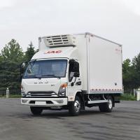 China 160HP JAC Used Light Duty Refrigerator Truck 5-10T GVW 5995x2235x3390mm for sale
