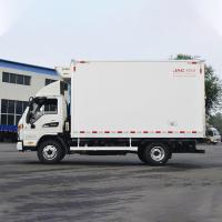 China 160HP JAC Used Light Duty Refrigerator Truck 5-10T GVW 5995x2235x3390mm for sale
