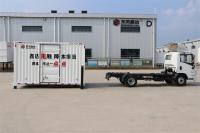 China Detachable Body Jac 4*2 Commercial Container Cargo Van Truck For Urban Transport for sale