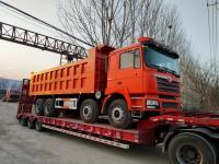 China SHACMAN F3000 12 Wheels 8X4 Euro II Heavy Duty Front Lifting Dump Truck with 380HP Engine for sale