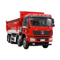 China SHACMAN L3000 Used 8x4 Dump Tipper Truck 12 Wheeler 30 Cubic 300 HP 60 Tons for sale