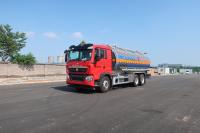 China CIMC LINYU 6*4 24m3 Aluminum Alloy Tanker Truck for Flammable Liquid Fuel Transport for sale